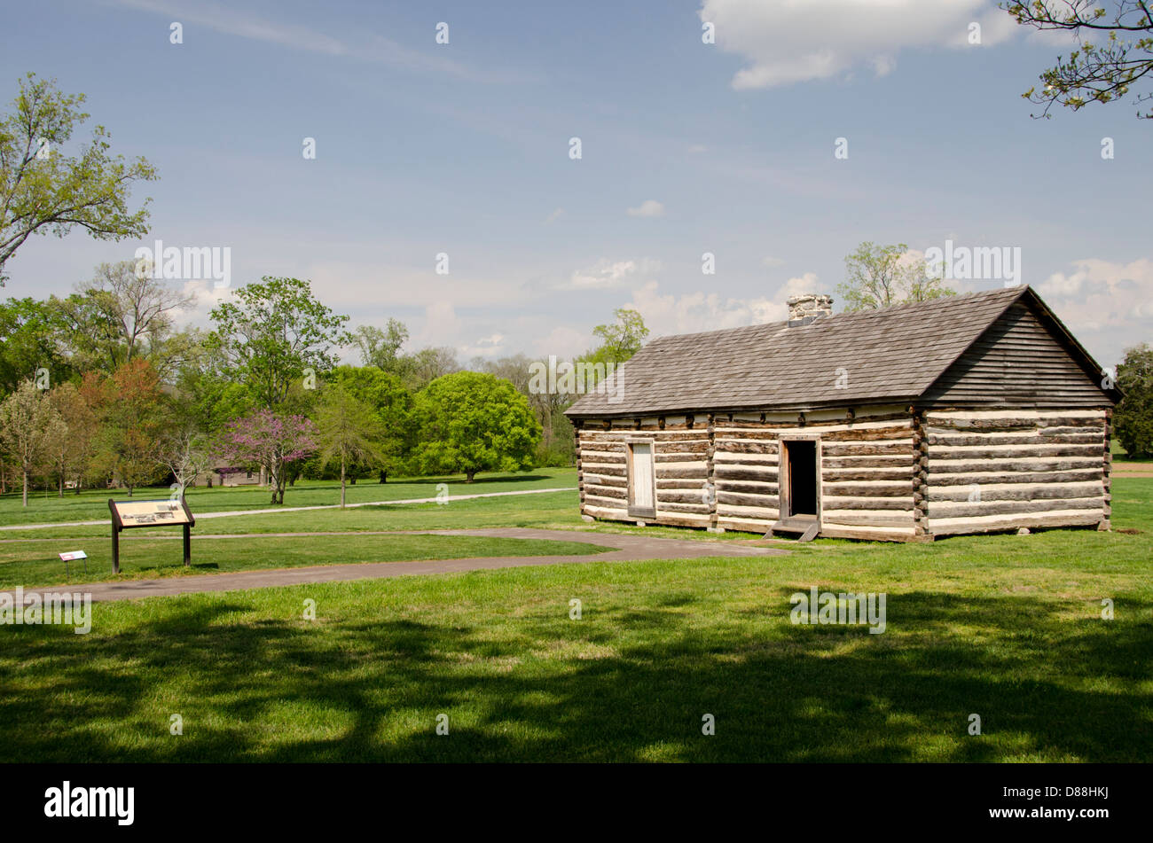 Tennessee, Nashville. The Hermitage, historic home & plantation of the ...