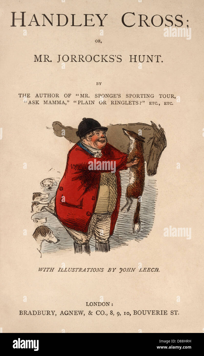 Mr jorrockss hunt hi-res stock photography and images - Alamy