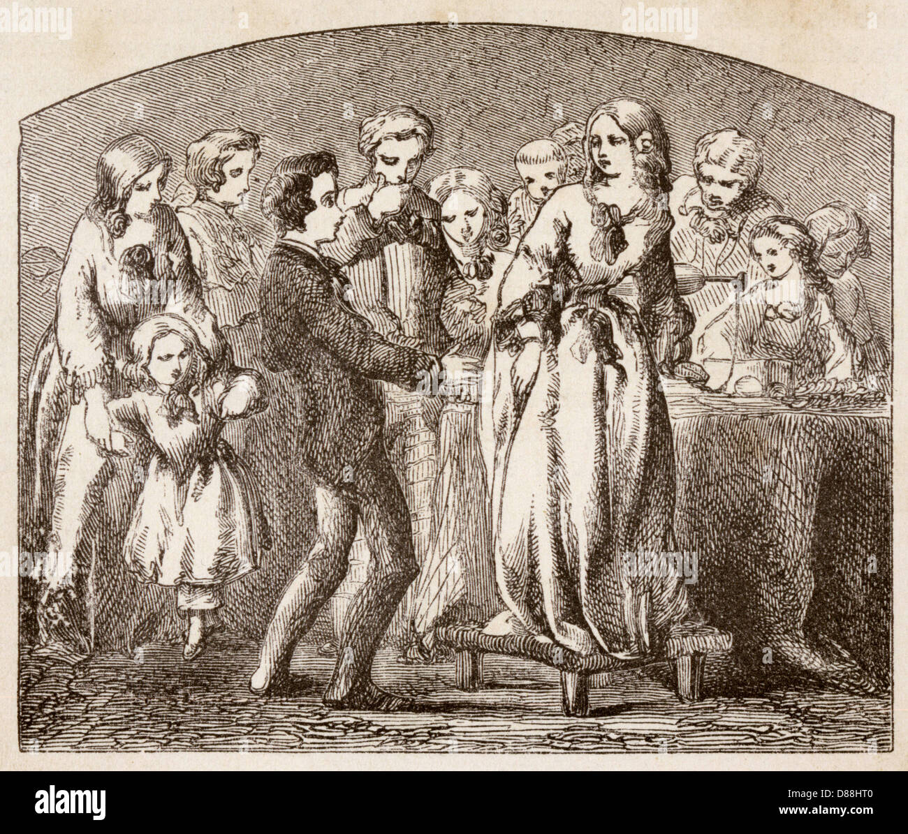 Girl static electricity hi-res stock photography and images - Alamy