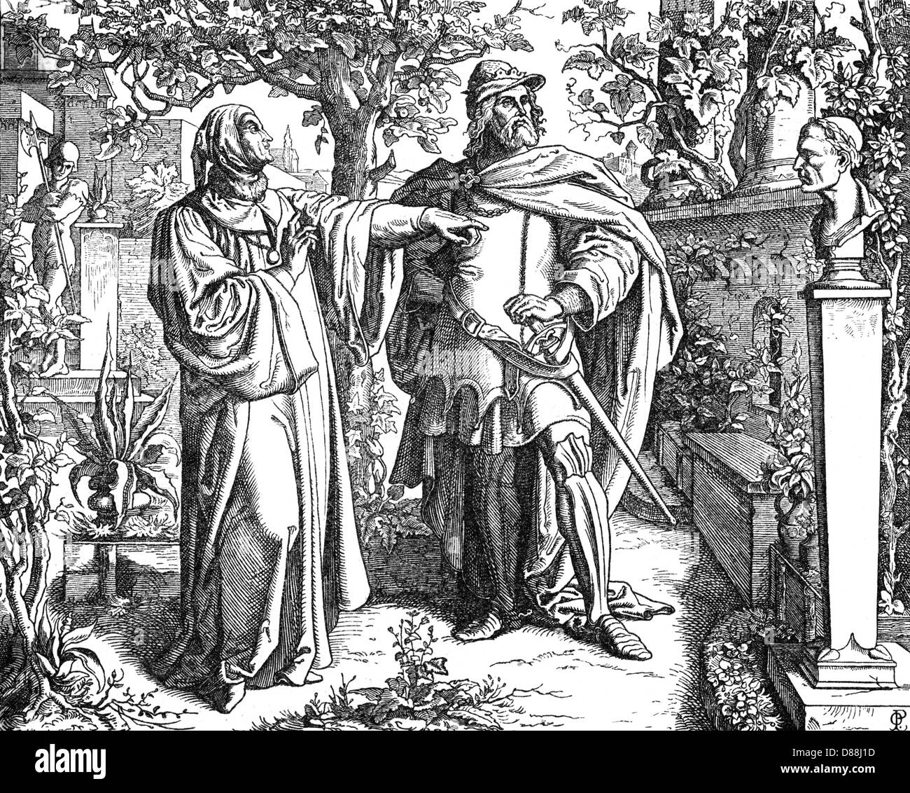 PETRARCH AND CARL IV Stock Photo - Alamy