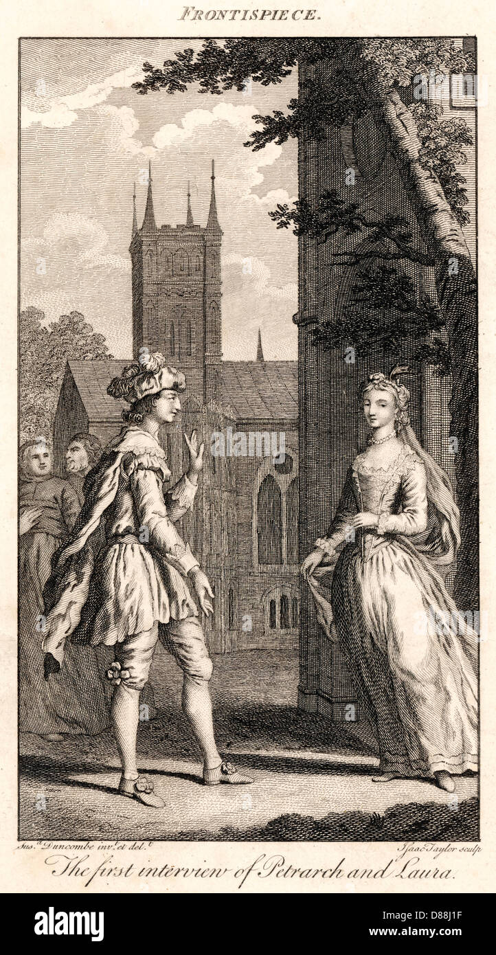 Petrarch and laura hi-res stock photography and images - Alamy