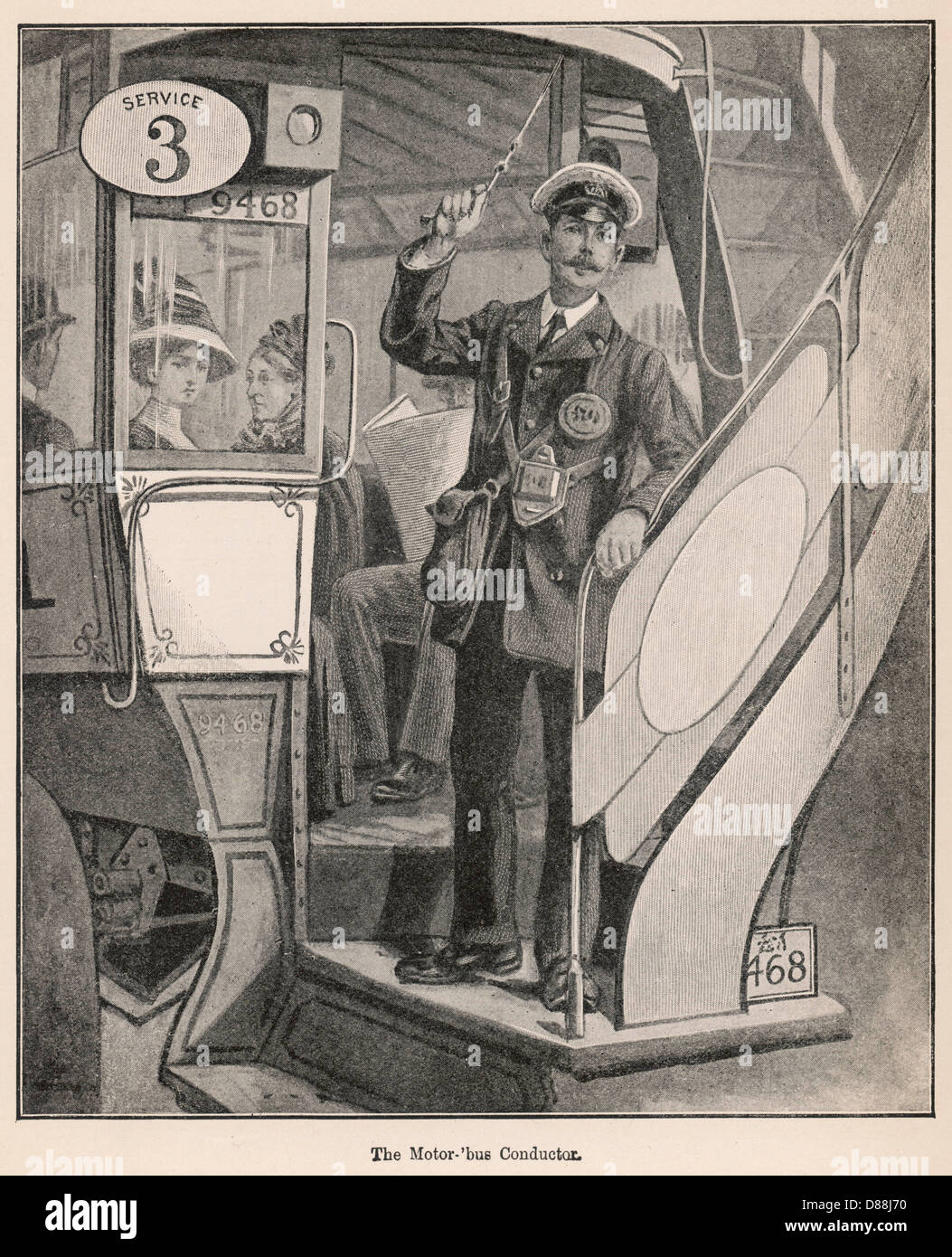 Bus conductor hi-res stock photography and images - Alamy