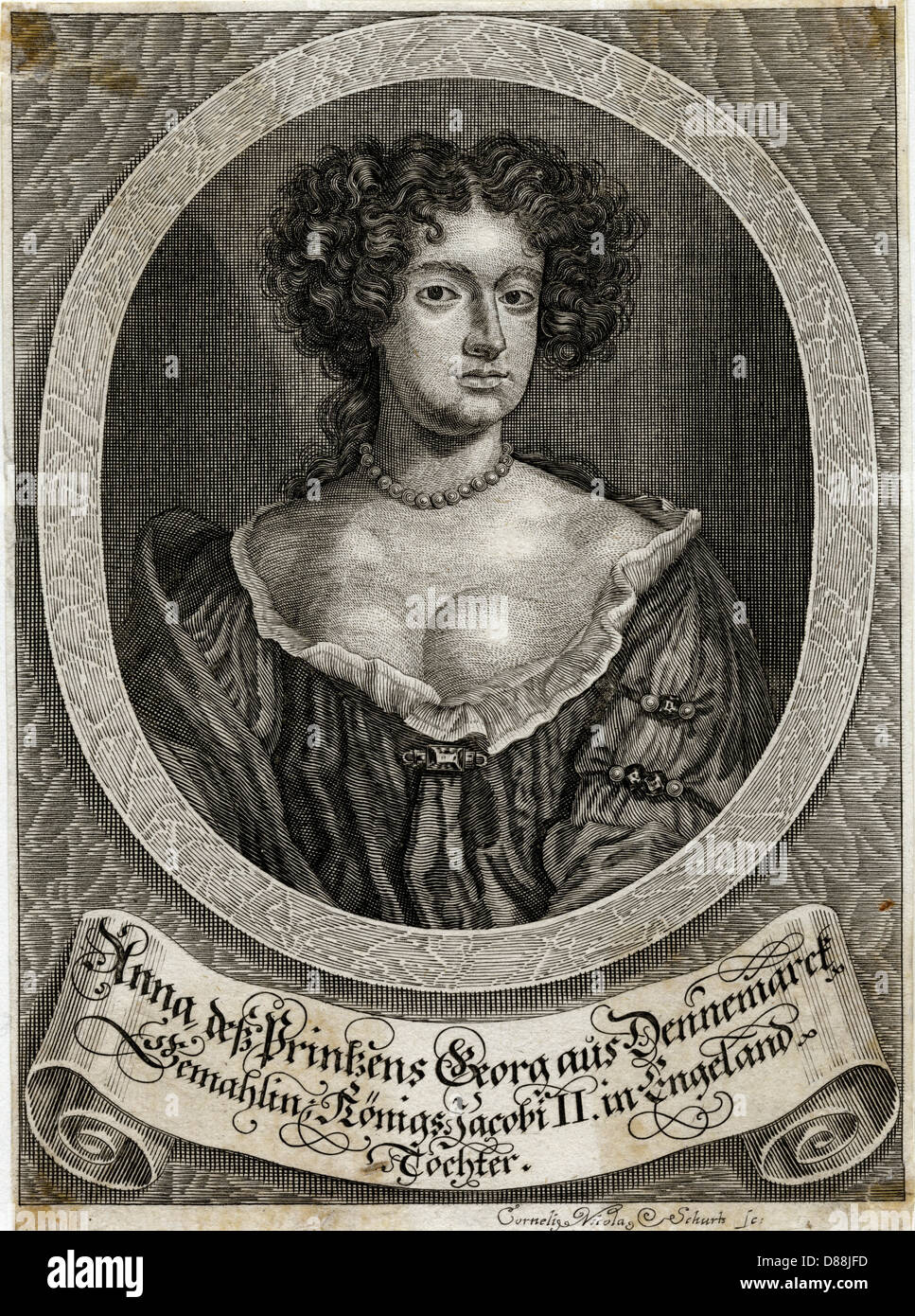 Queen anne george of denmark hi-res stock photography and images - Alamy