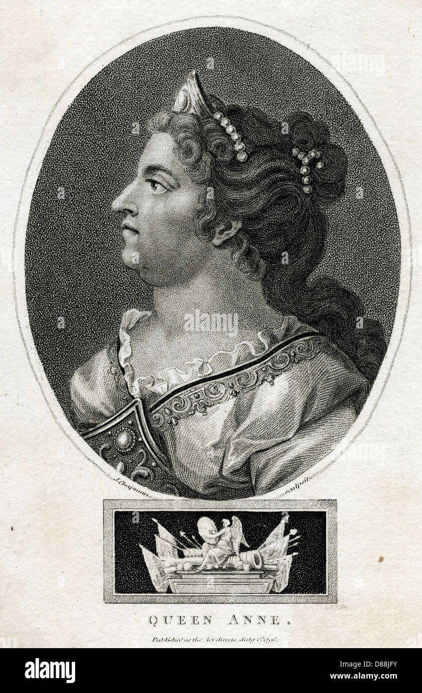 Queen anne portrait hi-res stock photography and images - Alamy