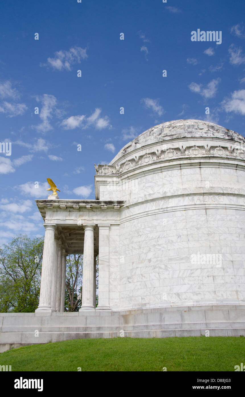 Mississippi, Vicksburg. Vicksburg National Military Park, Illinois ...