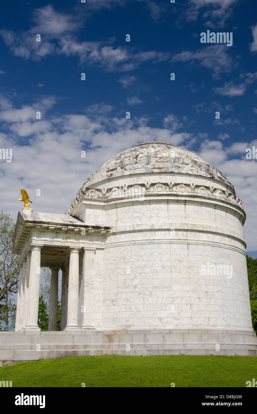 Mississippi, Vicksburg. Vicksburg National Military Park, Illinois ...