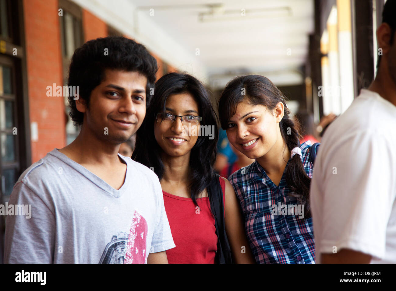 Indian school friends hi-res stock photography and images - Alamy