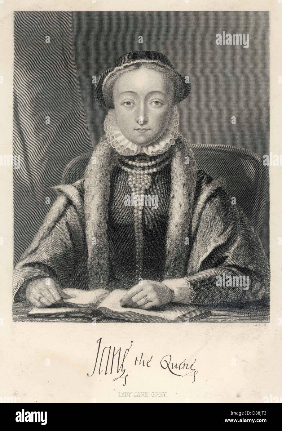 Lady jane grey portrait hi-res stock photography and images - Alamy