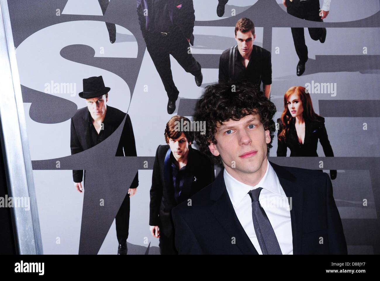 New York, USA. 21st May 2013. Jesse Eisenberg at arrivals for NOW YOU ...