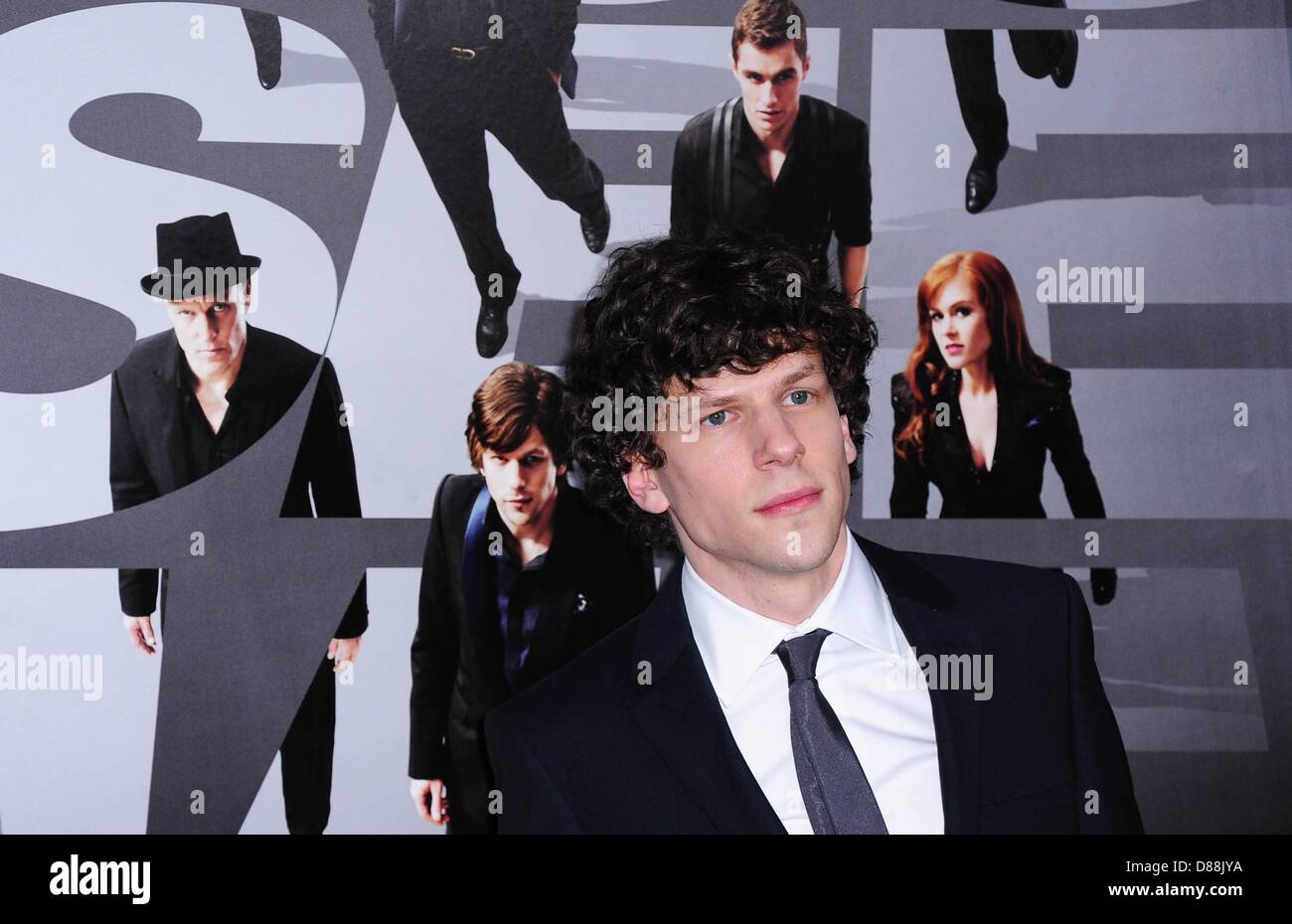 New York, USA. 21st May 2013. Jesse Eisenberg at arrivals for NOW YOU ...