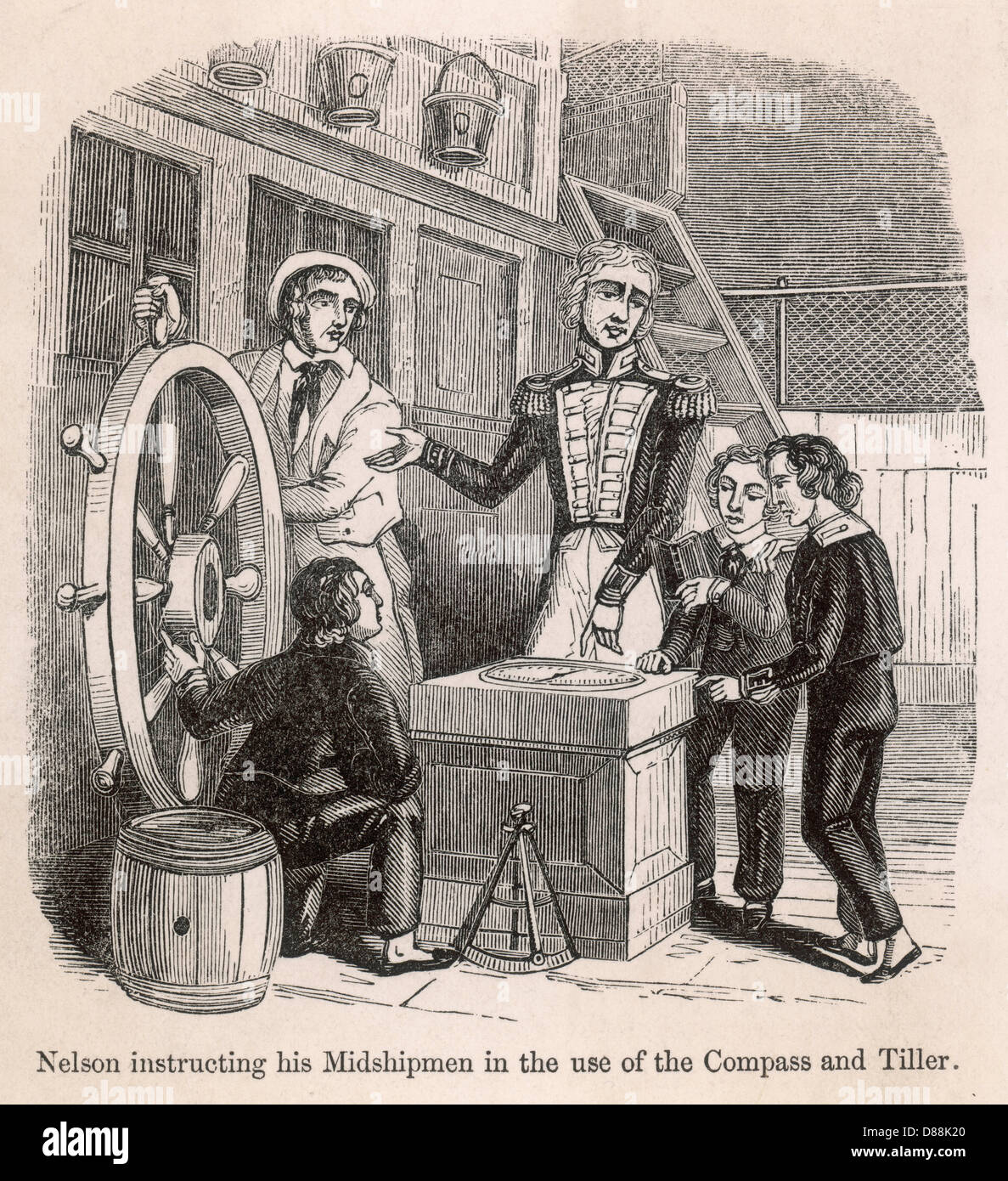 Lord nelson english naval officer hi-res stock photography and images ...