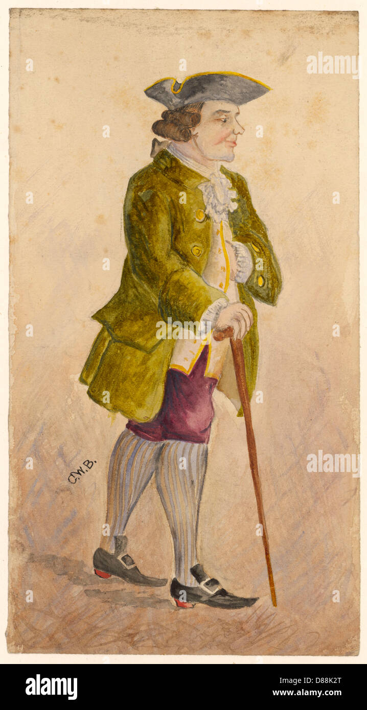 David Garrick English Actor Famous High Resolution Stock Photography ...