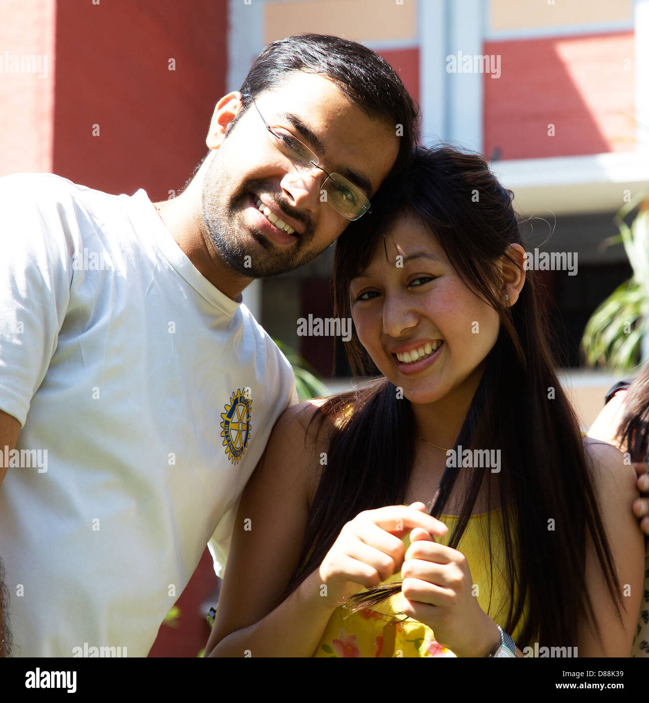 Indian school friends students fun hi-res stock photography and images ...