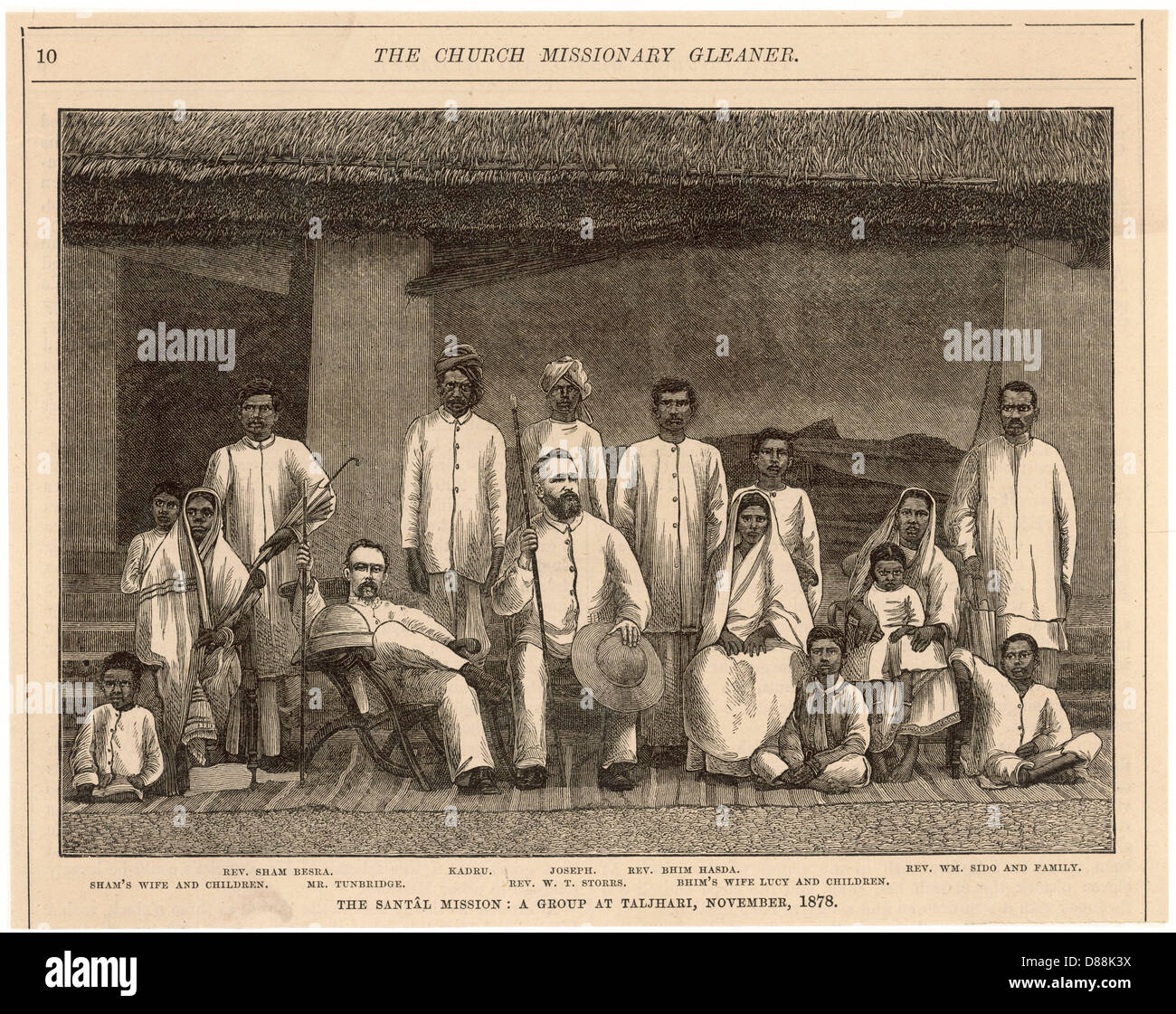 India missionary hi-res stock photography and images - Alamy