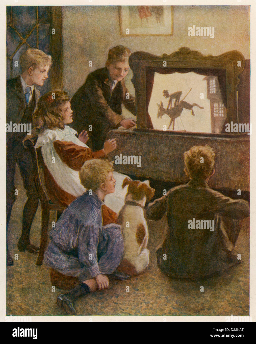 Shadow Puppets Children High Resolution Stock Photography and Images ...