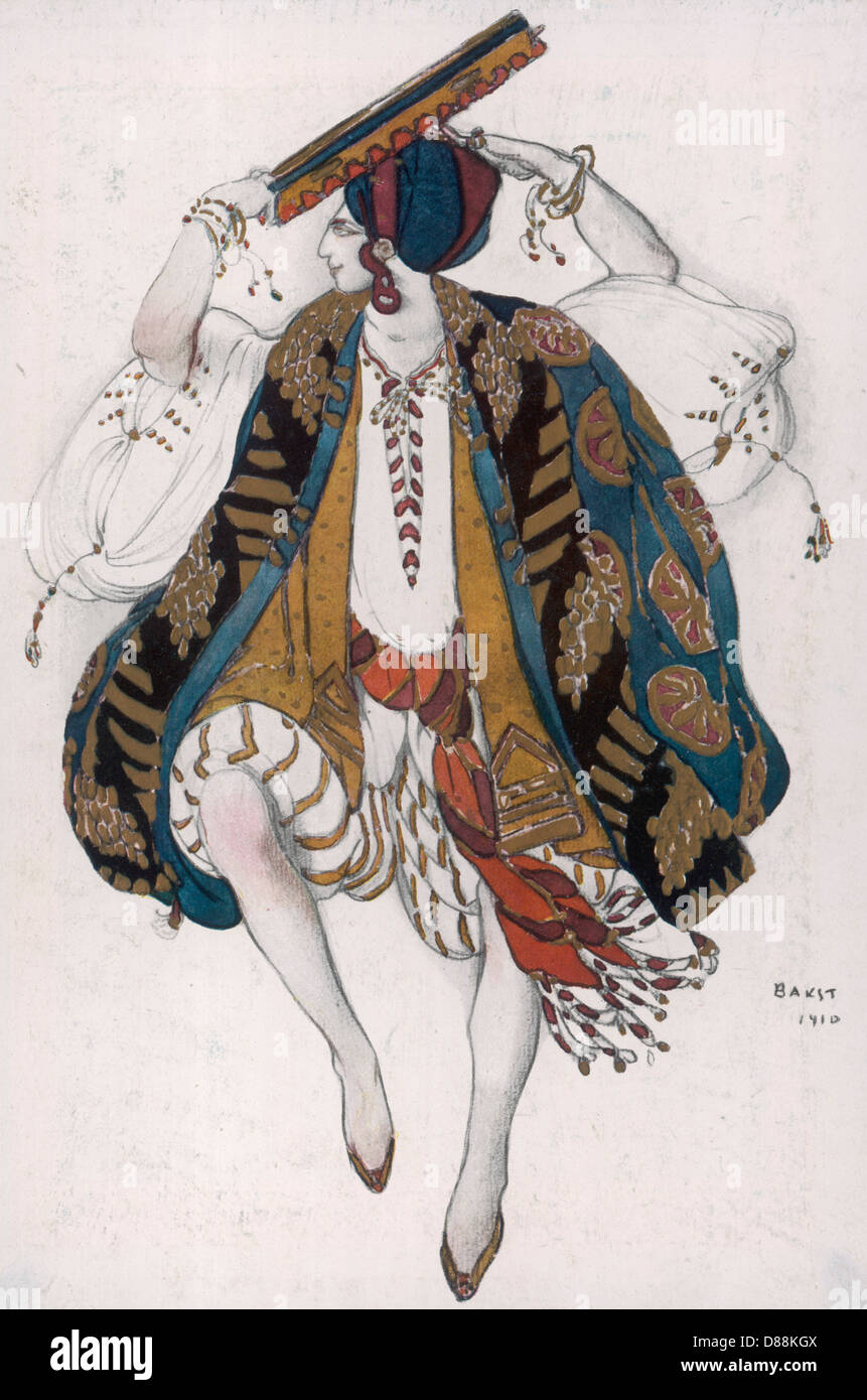 Leon bakst ballet russes hi-res stock photography and images - Alamy