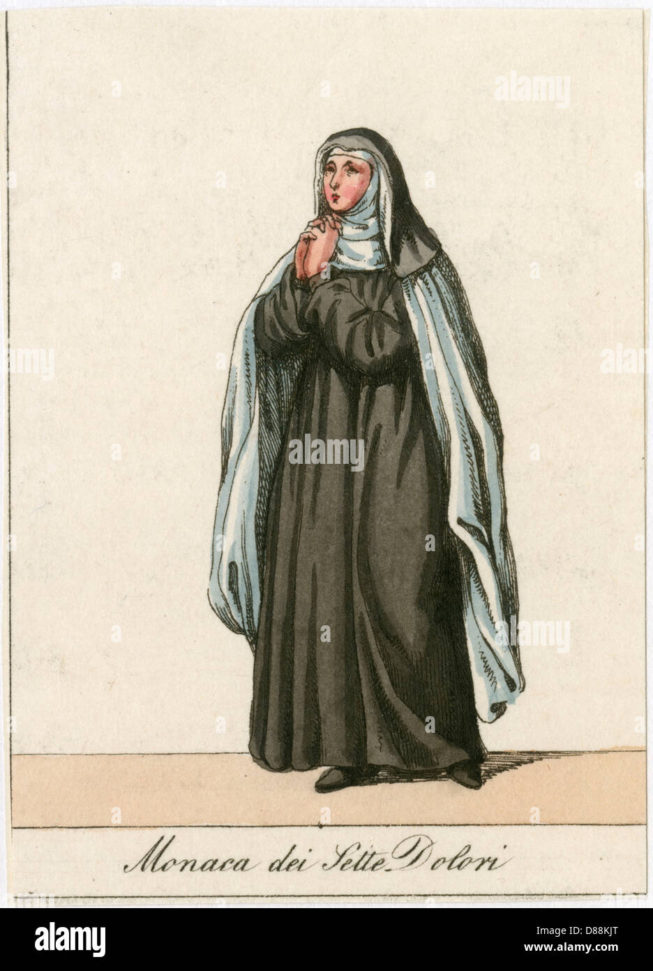 MONACA SETTE DOLORI Stock Photo - Alamy