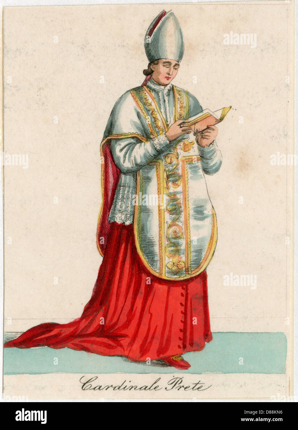 Cardinal priest hi-res stock photography and images - Alamy