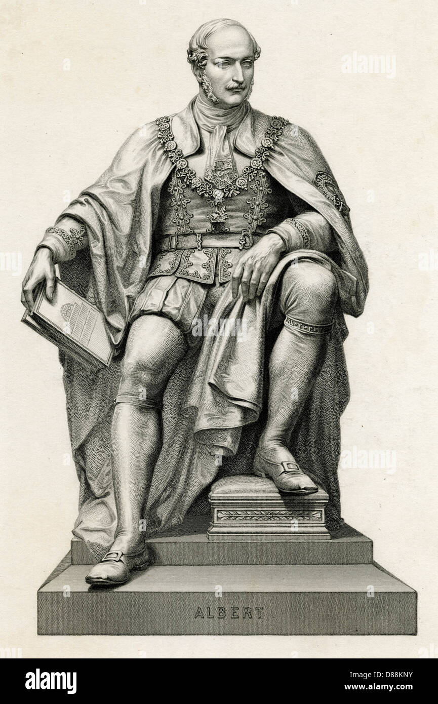 Crystal palace great exhibition statue hi-res stock photography and ...