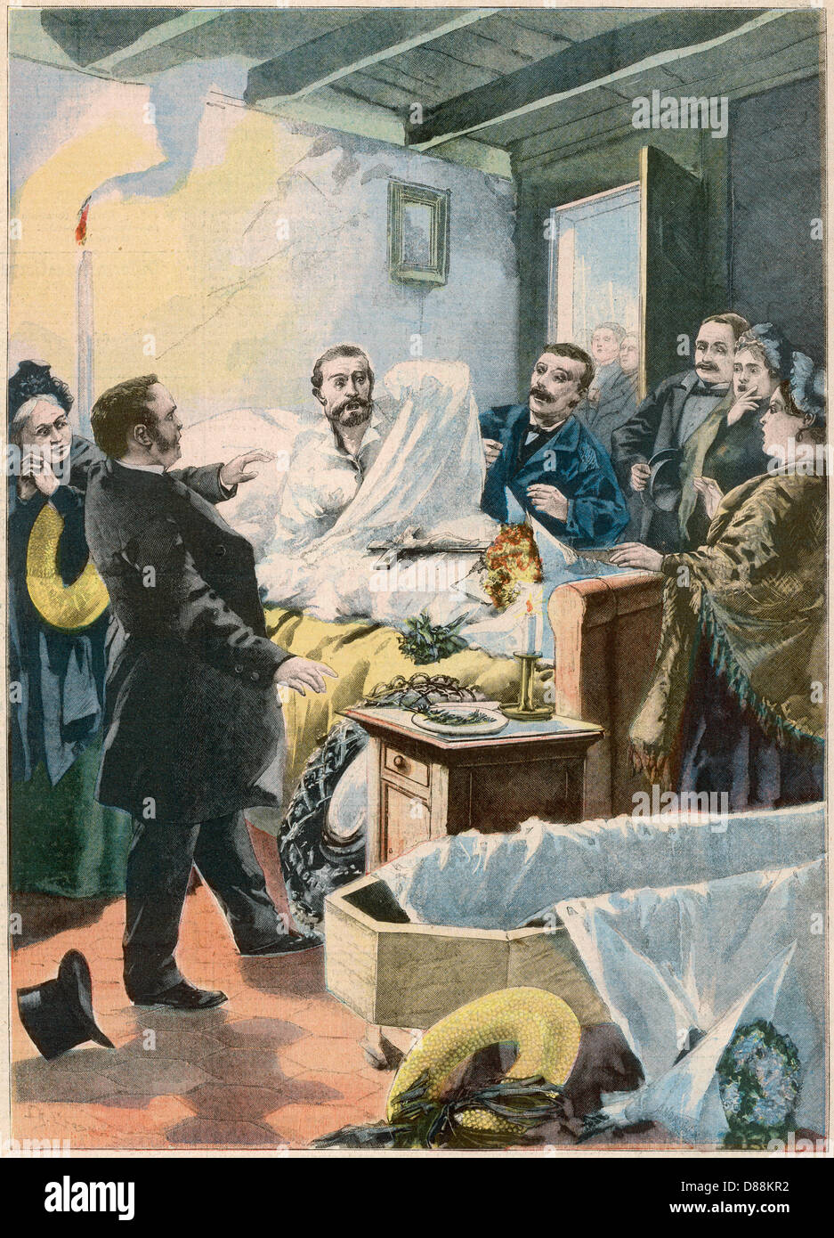 Deathbed scenes hi-res stock photography and images - Alamy