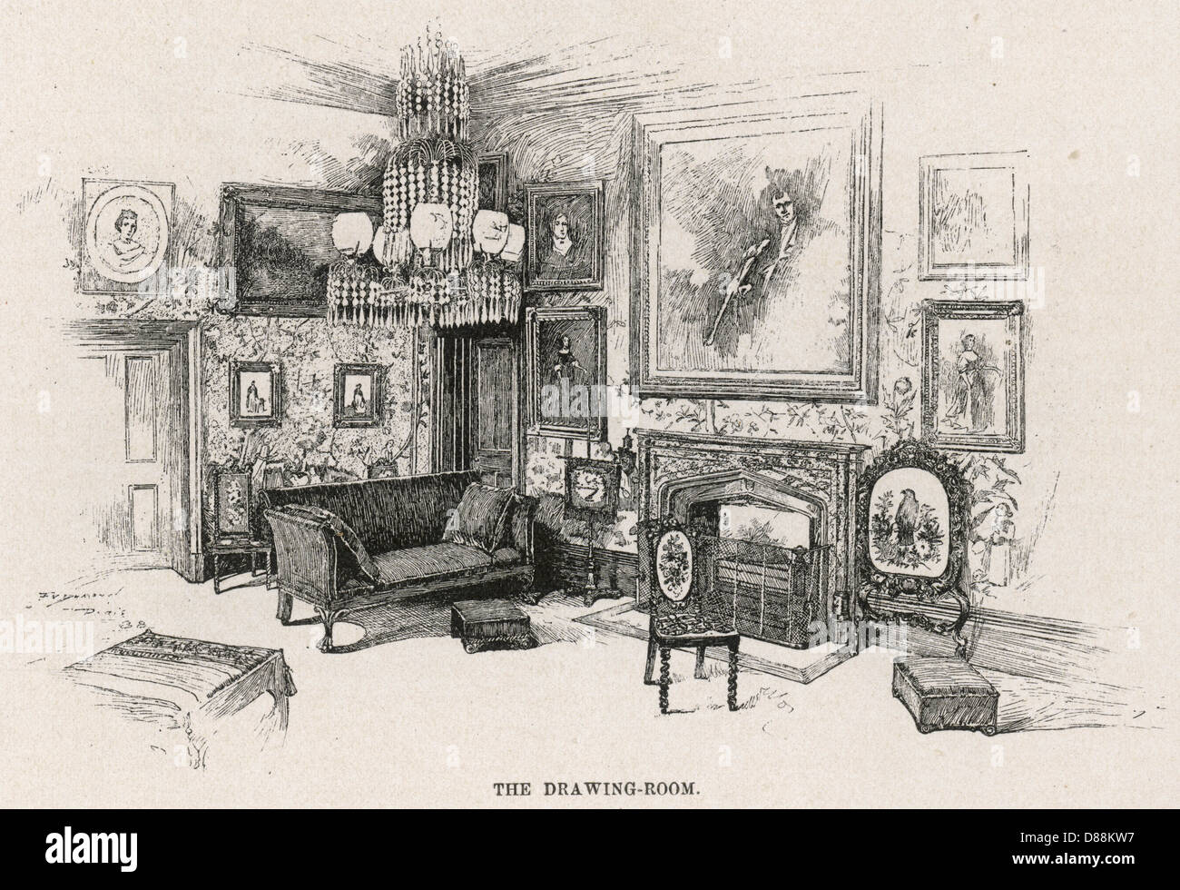 Scott abbotsford drawing hi-res stock photography and images - Alamy