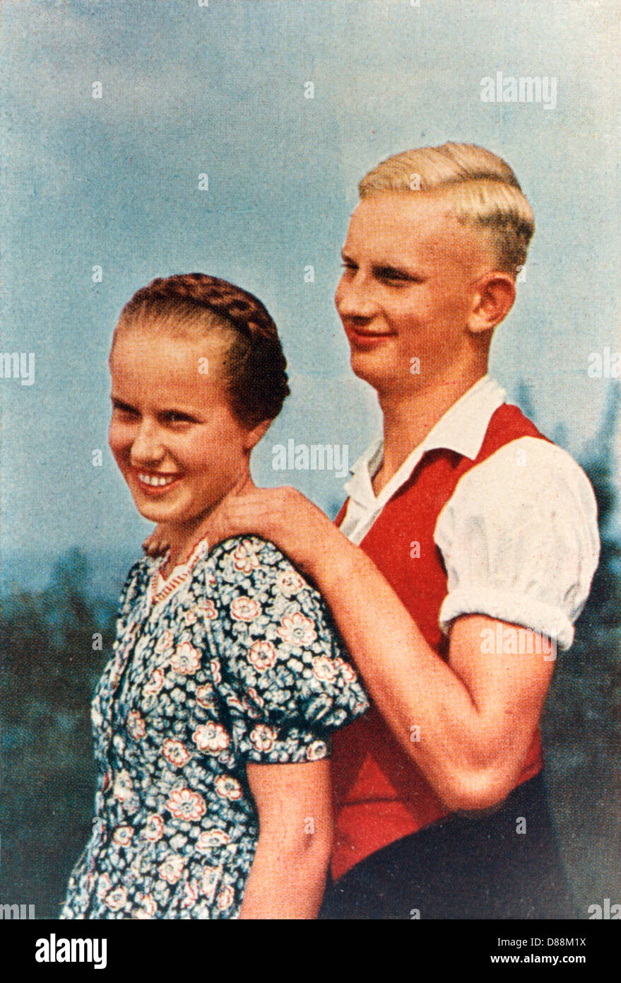 Aryan race hi-res stock photography and images - Alamy