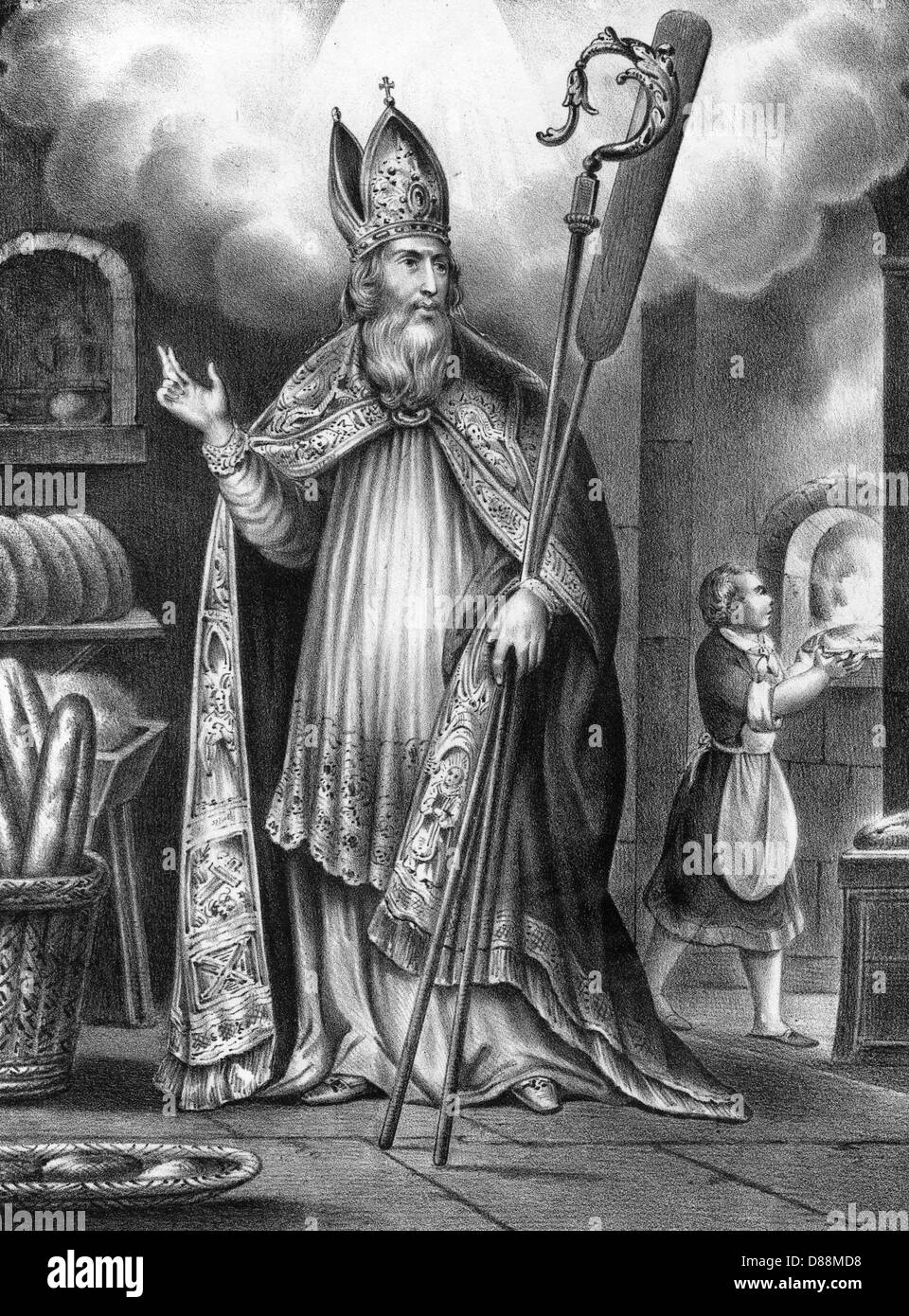 Saint Honorius Stock Photo - Alamy