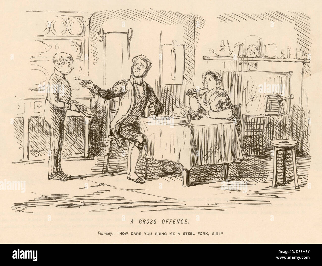 Servants table hi-res stock photography and images - Alamy