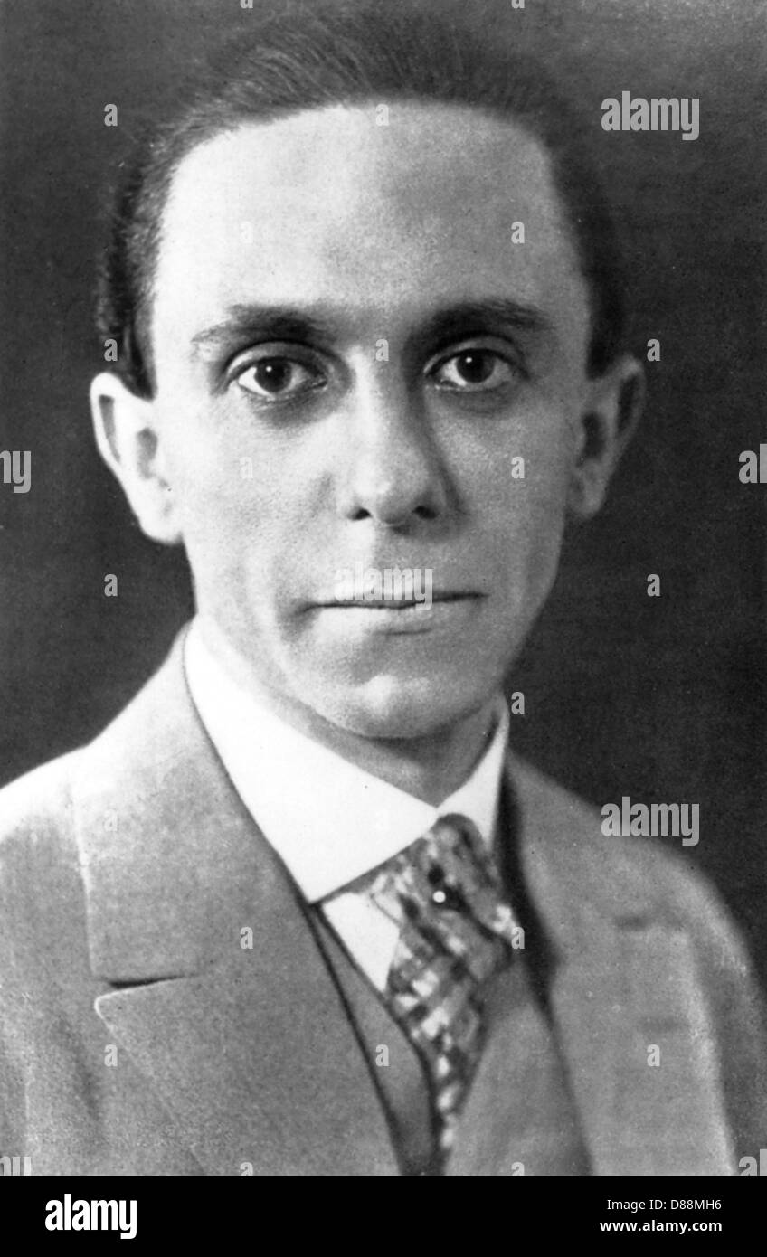 Paul Joseph Goebbels 1897 1945 High Resolution Stock Photography and ...
