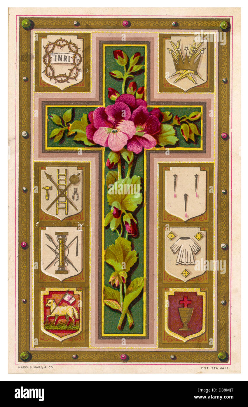 CROSS AND SYMBOLS Stock Photo - Alamy