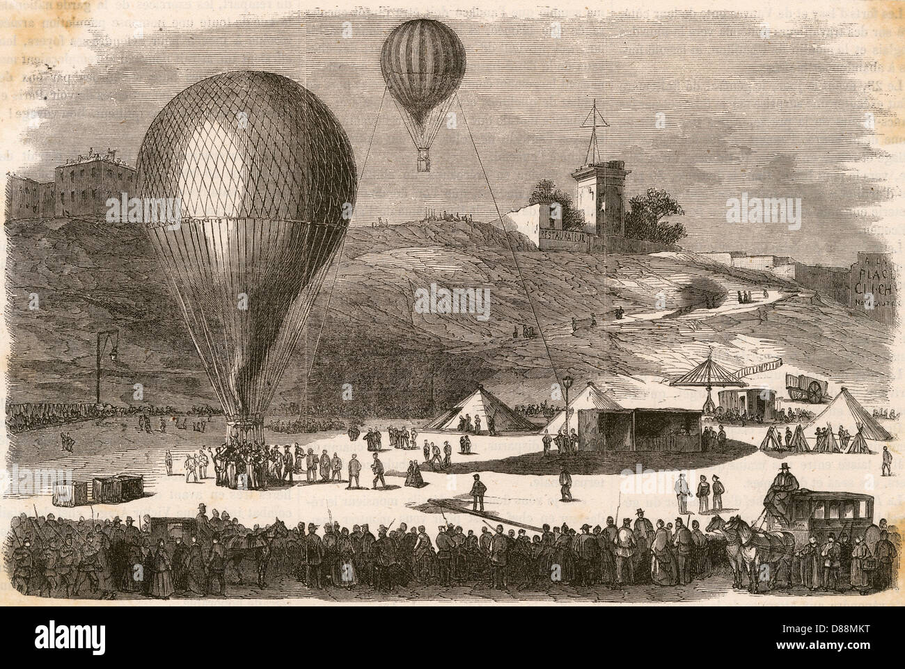 Ballon poste hi-res stock photography and images - Alamy