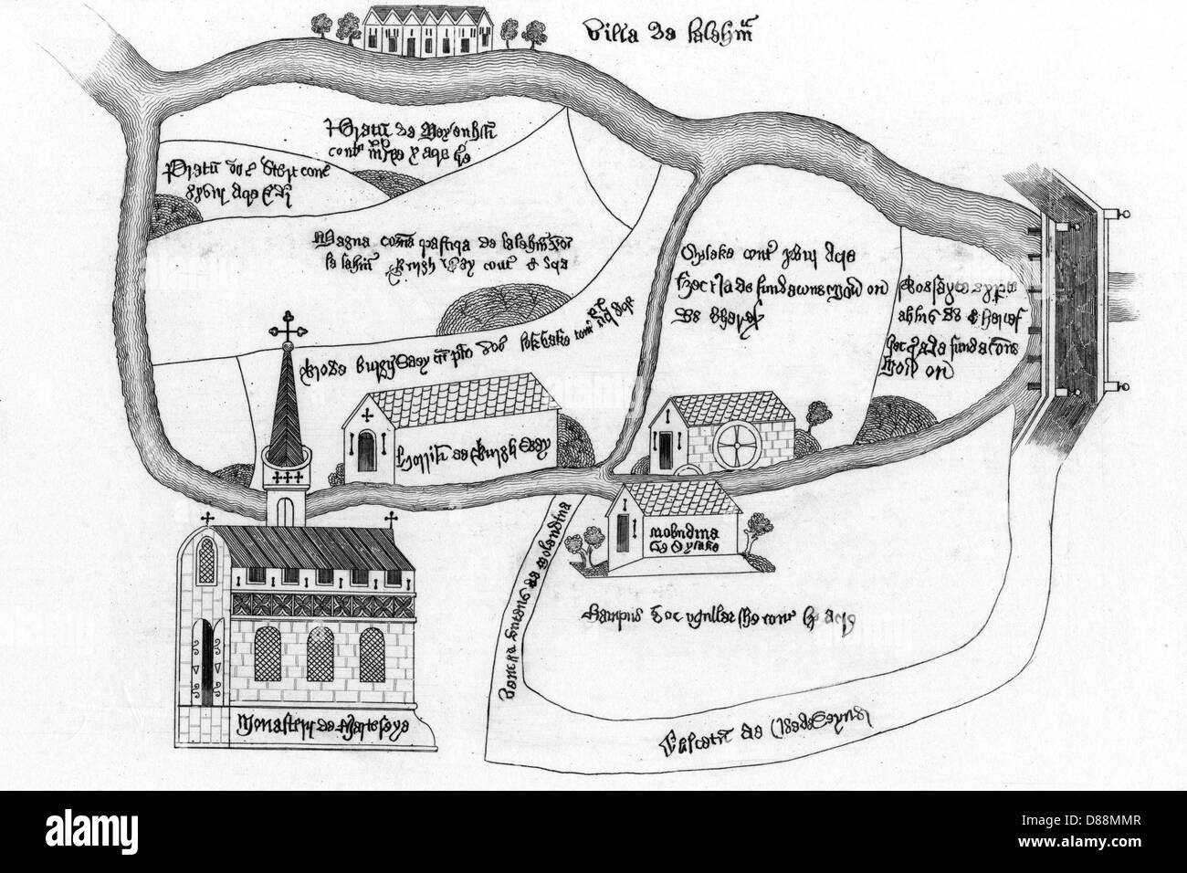 Chertsey Abbey High Resolution Stock Photography and Images - Alamy