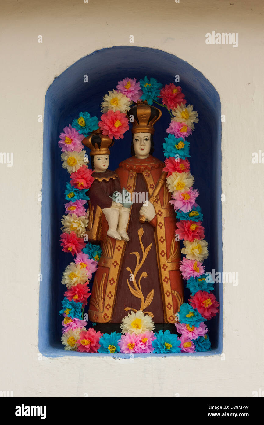 Shrine in Museum of the Mazovian Countryside in Sierpc, Poland Stock ...