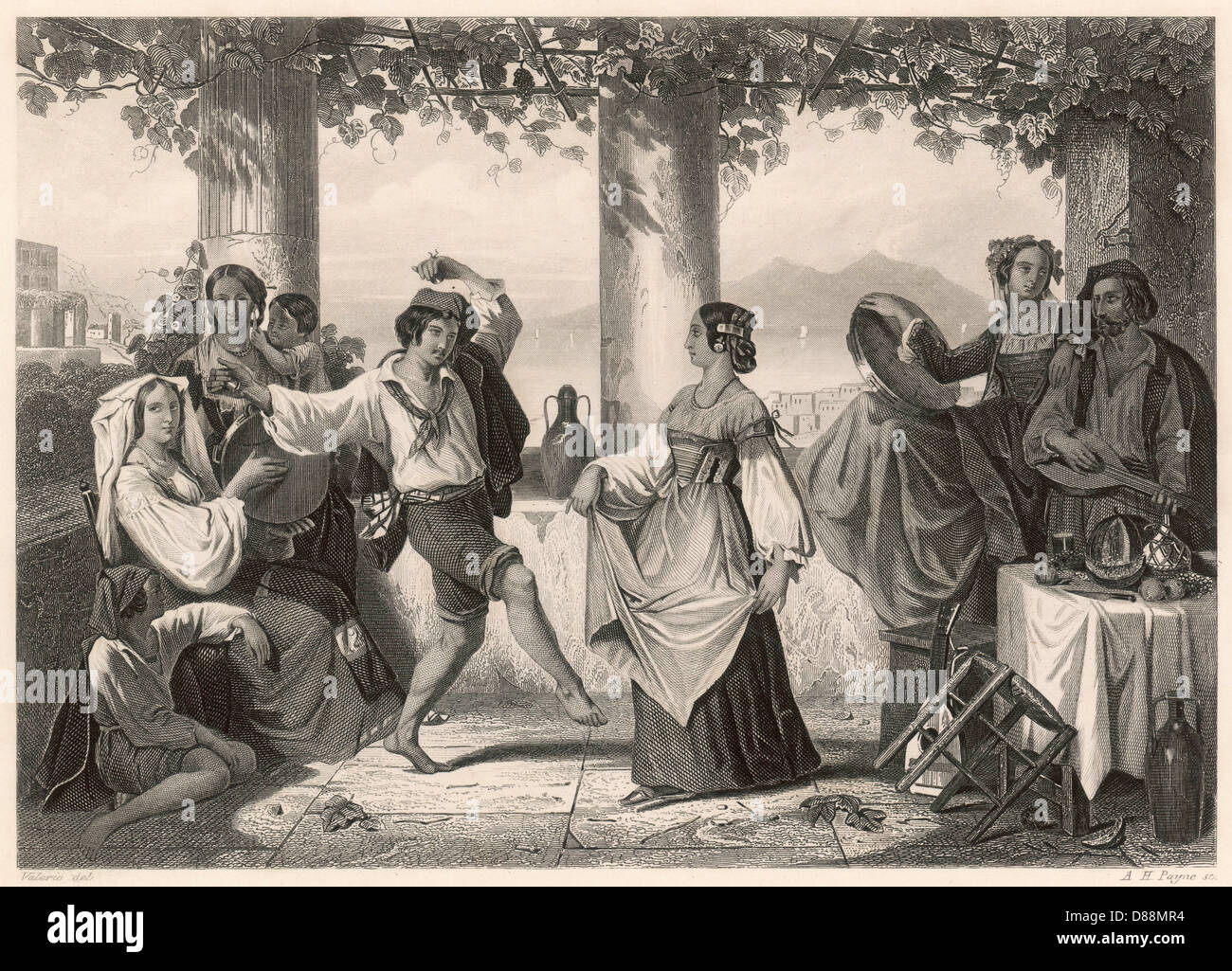 Italy tarantella hi-res stock photography and images - Alamy