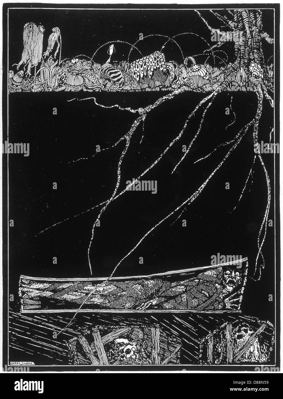 Poe grave hi-res stock photography and images - Alamy