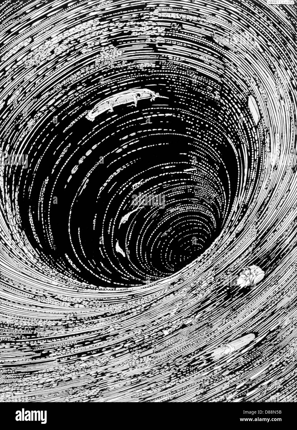 Descent into the maelstrom hi-res stock photography and images - Alamy