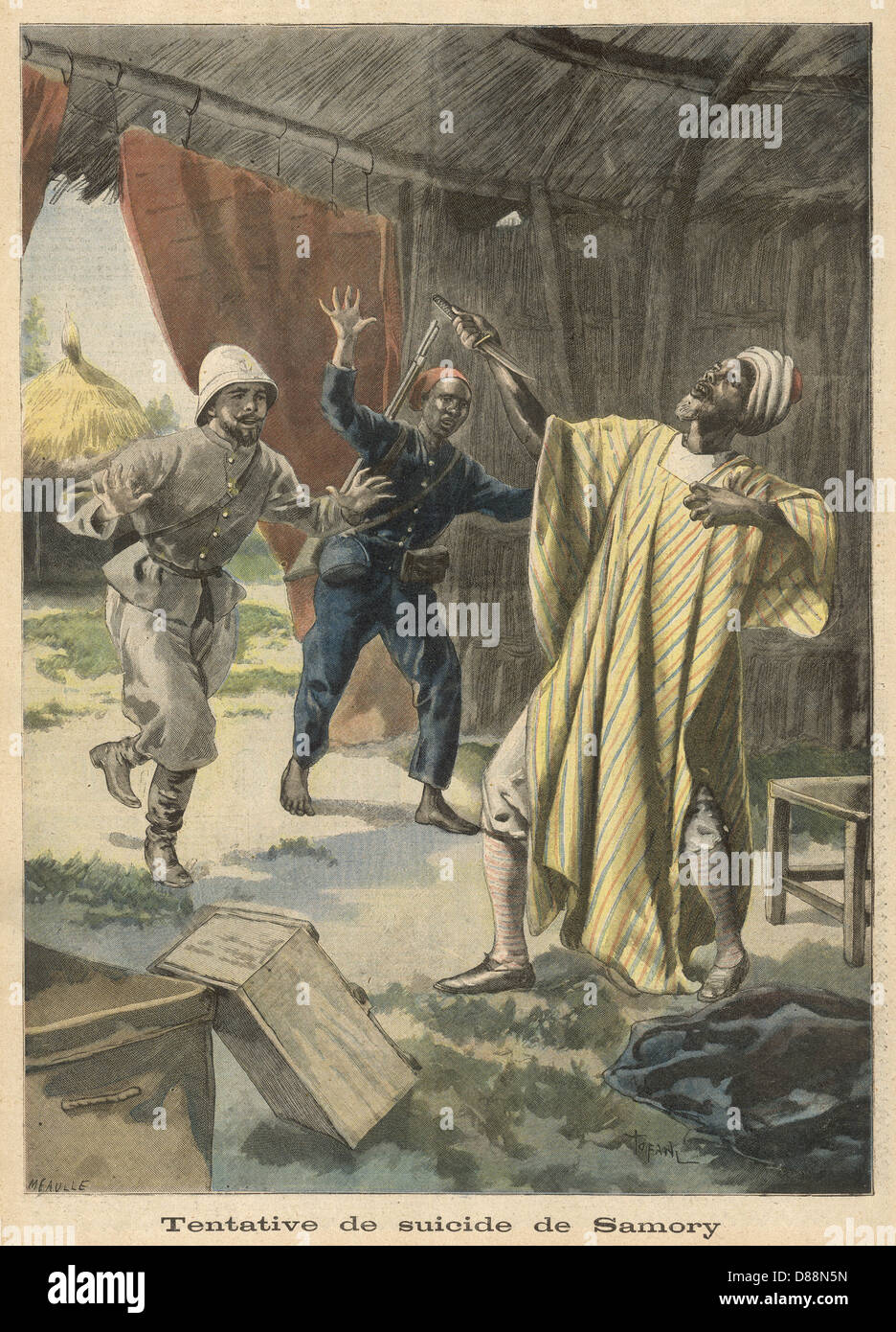 SAMORY SUICIDE ATTEMPT Stock Photo - Alamy