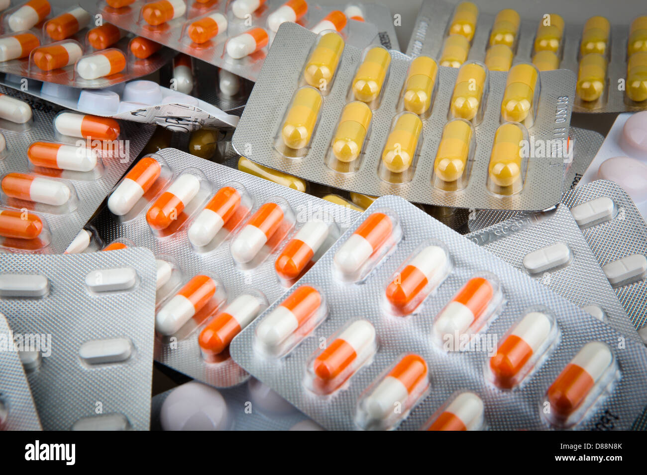 Pills assortment hi-res stock photography and images - Alamy