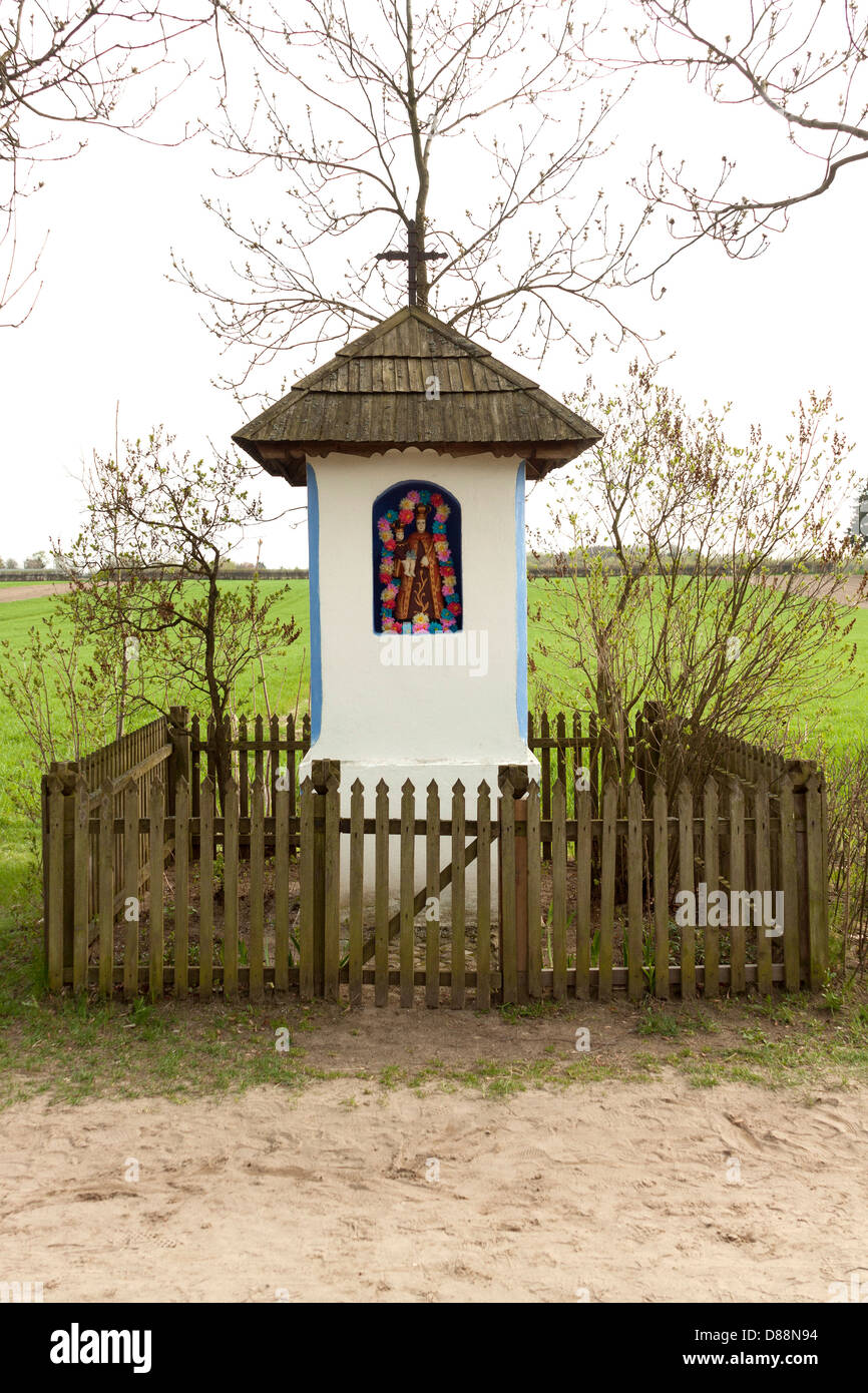 Shrine in Museum of the Mazovian Countryside in Sierpc, Poland Stock ...
