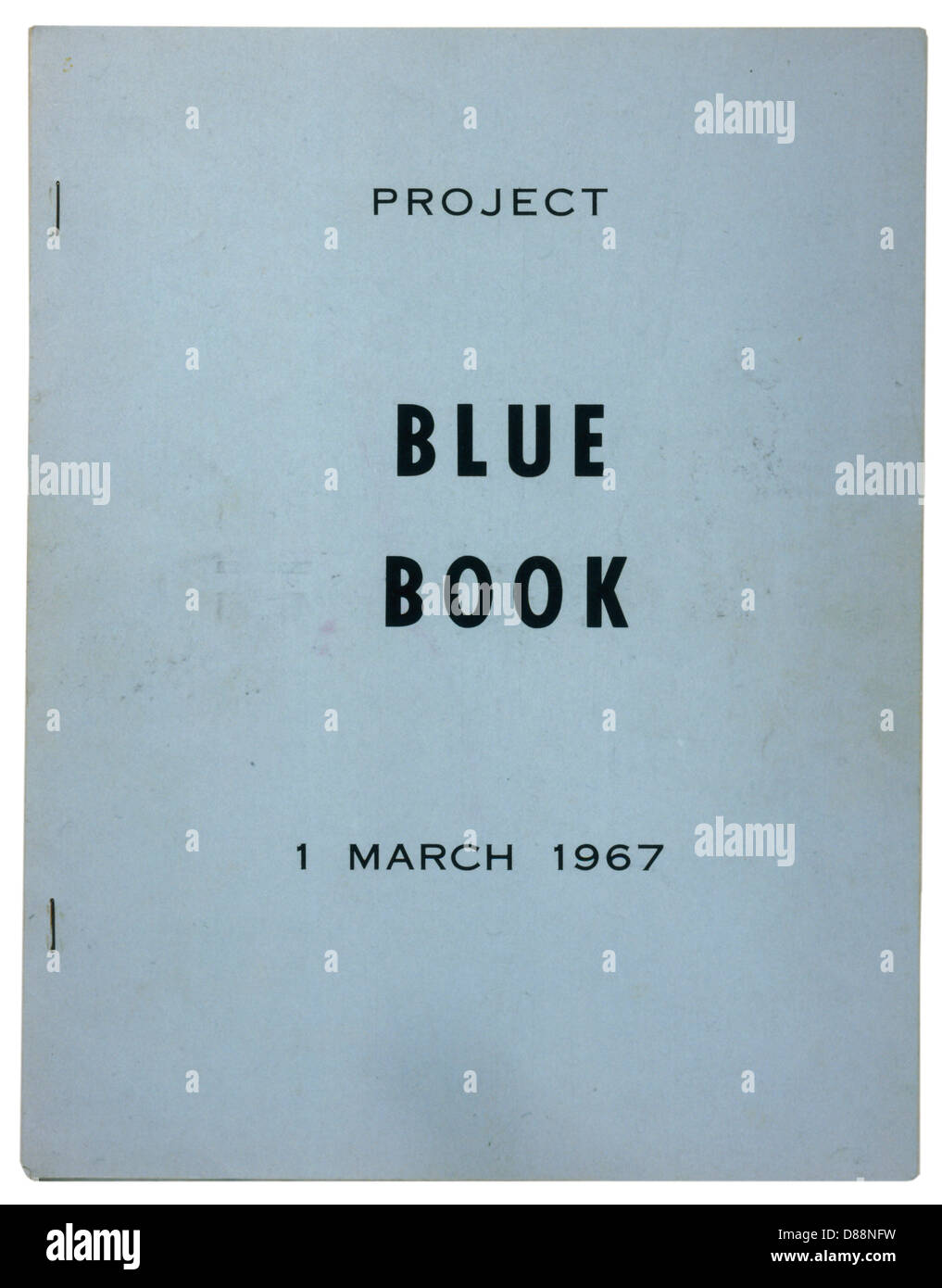 THE BLUE BOOK DESCRIBED Stock Photo - Alamy