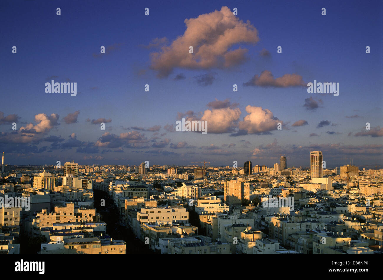 Tel Aviv cityscape Israel Stock Photo - Alamy
