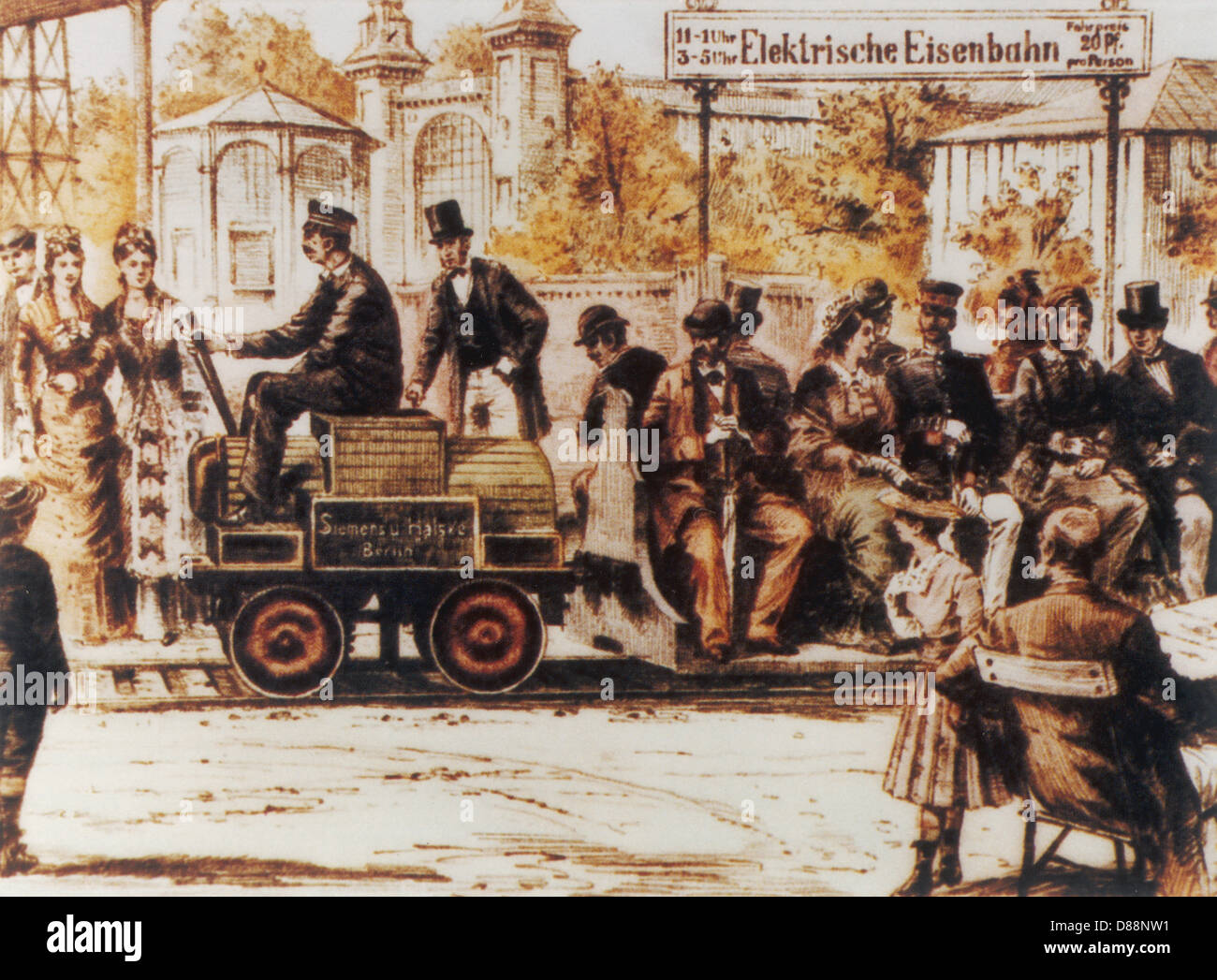 Siemens train 1879 hi-res stock photography and images - Alamy