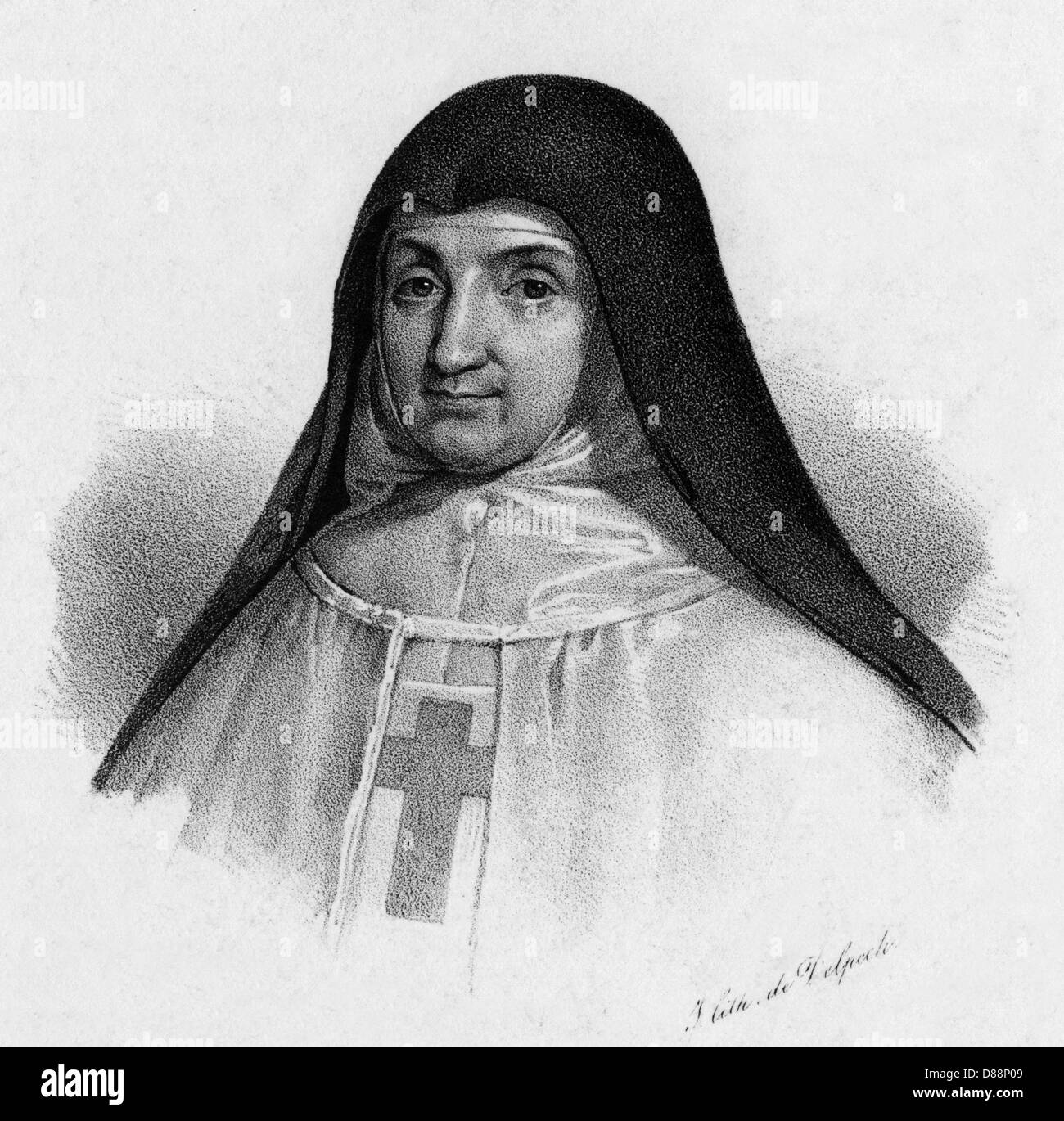 MERE ANGELIQUE ARNAULD Stock Photo - Alamy