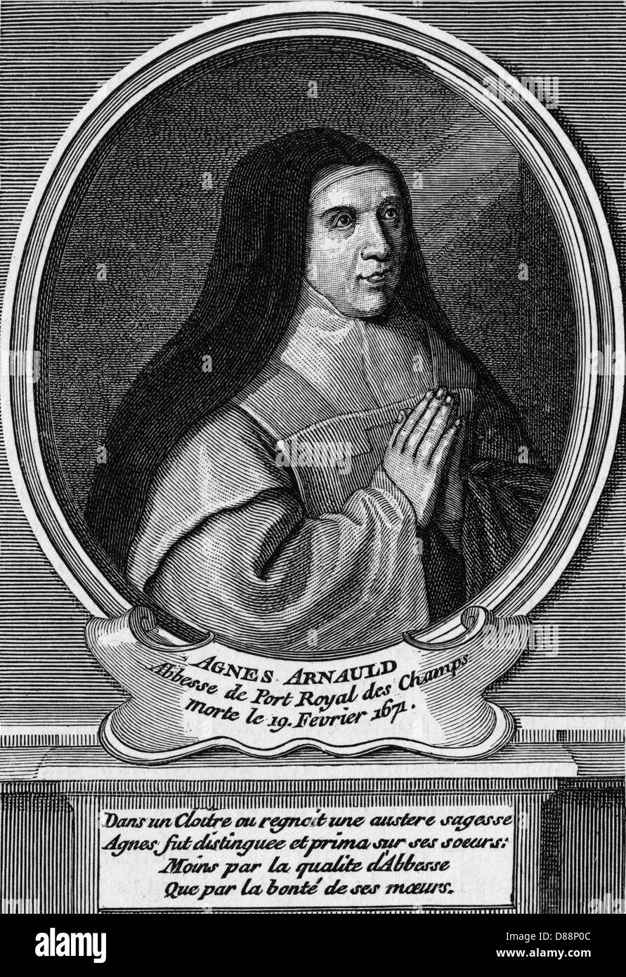 MERE AGNES ARNAULD Stock Photo - Alamy