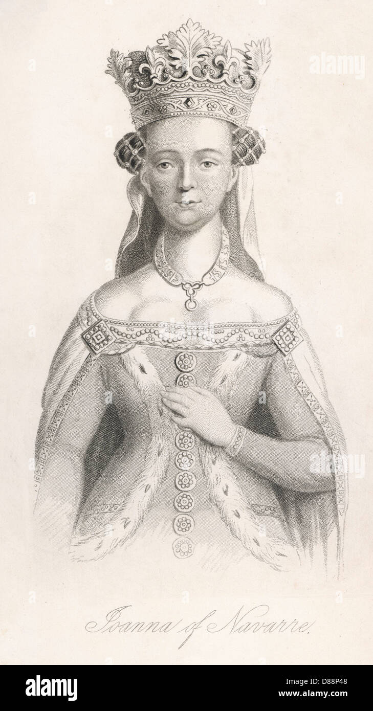 JOAN OF NAVARRE Stock Photo - Alamy