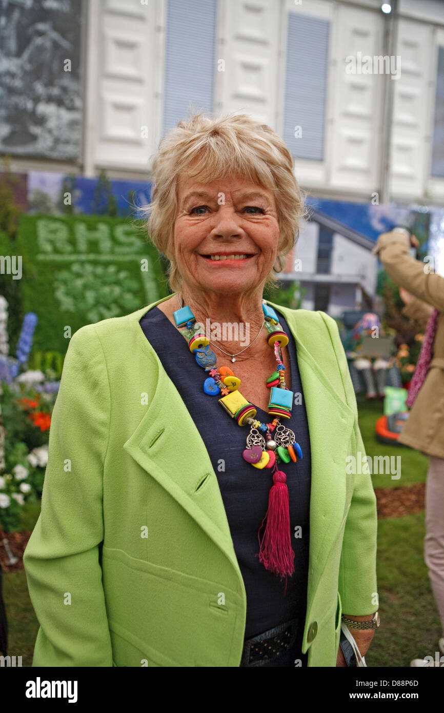 Judith Chalmers at the RHS Chelsea Flower Show 2013 Stock Photo - Alamy
