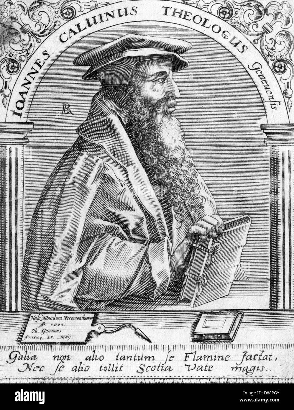 Jean calvin french protestant reformer hi-res stock photography and ...