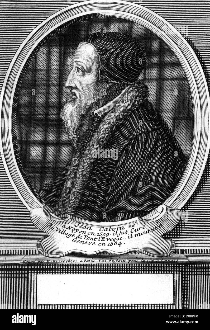 Jean calvin hi-res stock photography and images - Alamy