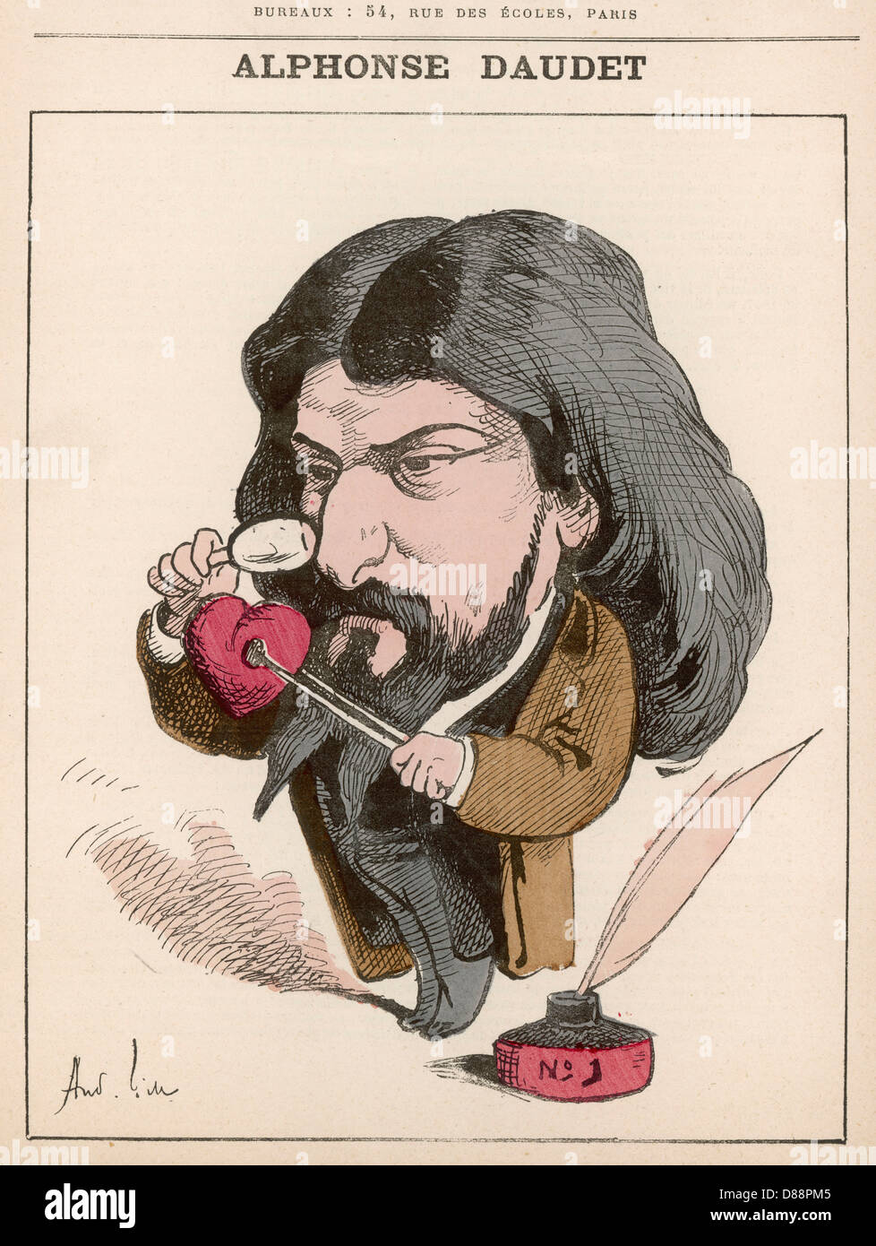 Alphonse daudet hi-res stock photography and images - Alamy