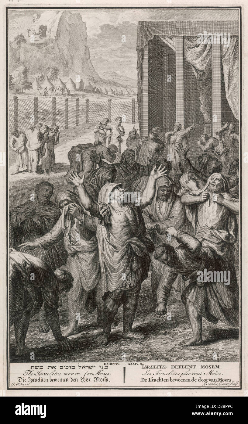MOURNING FOR MOSES Stock Photo - Alamy